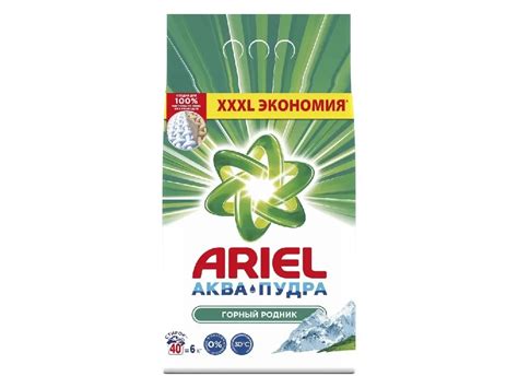 Купить Стиральный порошок Ariel автомат 6 кг по лучшей цене в Алматы