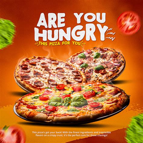 Exploring Food Advertisement Social Media Post Behance