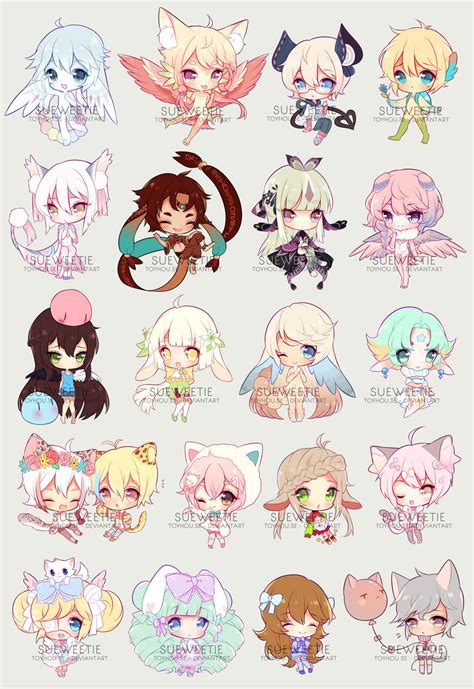 Chibbies Batch 9 By Sueweetie On Deviantart