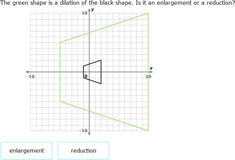 Ixl Dilations Scale Factor And Classification Grade 6 Maths Practice