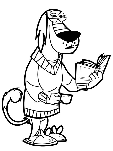 Printable Johnny Test Coloring Pages