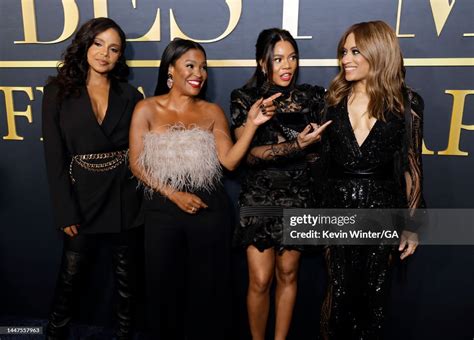 Sanaa Lathan Nia Long Regina Hall And Melissa De Sousa Attend News