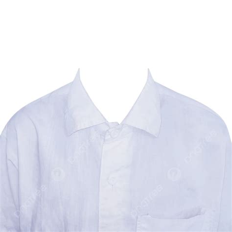 White Formal Shirt Photo Clipart Formal Wear Passport Size Png