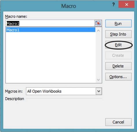 Cómo Editar O Modificar Una Macro En Excel Paso A Paso Ejemplo