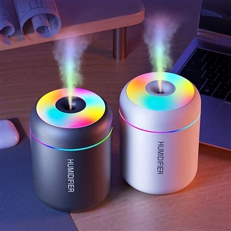Portable Usb Air Humidifier 1 Count Aroma Diffuser With Colorful