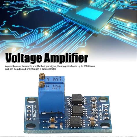 Voltage Amplifier Module Microvoltmillivolt Small Signal