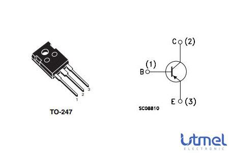 TIP C Transistor Equivalent Datasheet Test Circuit
