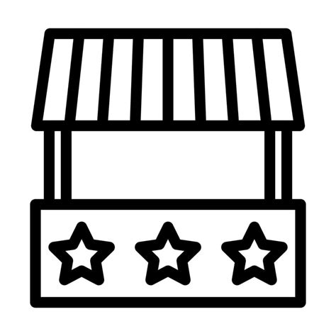 Booth Icon Design 14631883 Vector Art At Vecteezy