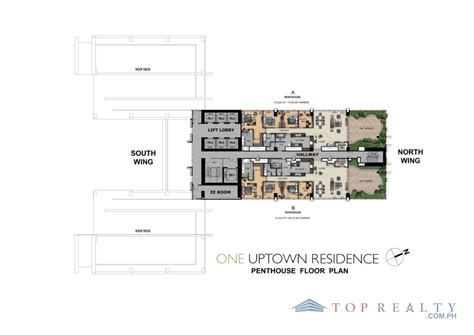 Top Realty Corporation One Uptown Residence Floor Plans Condos For