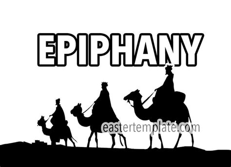 Epiphany Easter Template