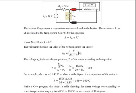 Resistor Temperature Formula At Kevin Christensen Blog