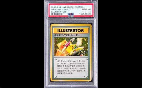 1998 Pikachu Illustrator Japanese Card Logan Paul Graded Gem Etsy Australia