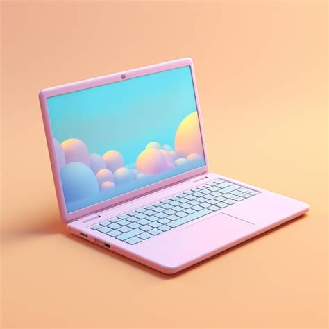 Premium Ai Image Cartoon Pc Computer 3d