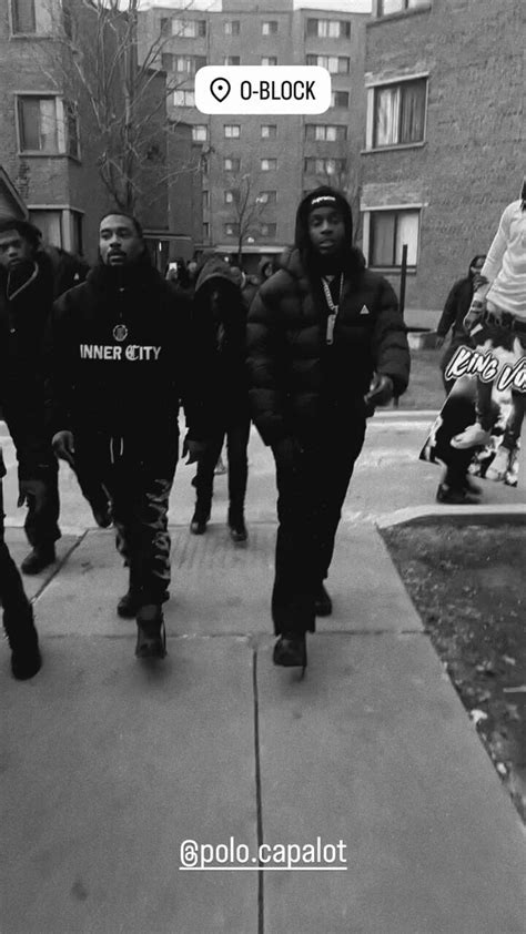 Polo G Was In Oblock Filming A Music Video For His Song With A Cut Out