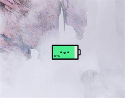 Cute Battery Rainmeter Skin Behance