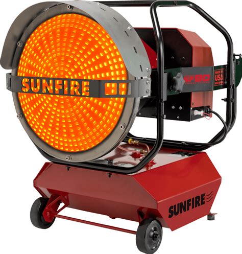 Sunfire 150 And 120 Radiant Heaters Diesel Shop Heaters
