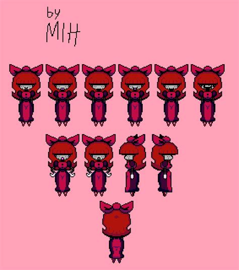 Betty Bot Sprite Sheet Original Character By Marioishere1 On Deviantart
