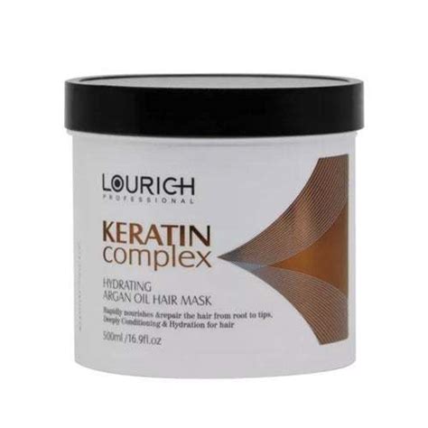 Lourich Keratin Complex Hair Straightening Mask With Hydrating Argan