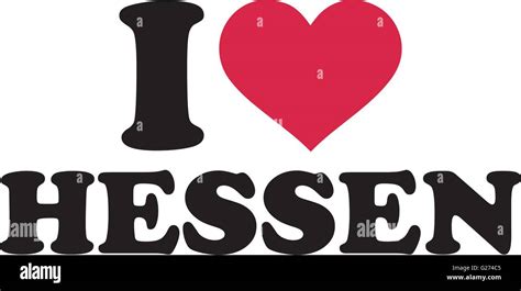 Map Of Hesse Stock Vector Images Alamy