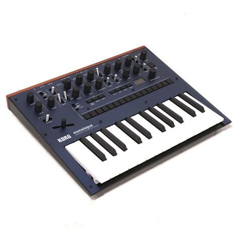 Korg Monologue Analog Synthesizer Blue Secondhand At Gear4music