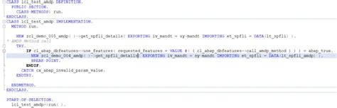 Amdp Procedure Methods With Inheritance Sapcodes