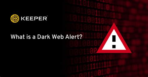 Co To Jest Alert Dark Web Keeper Security