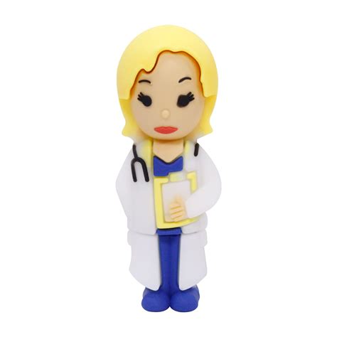Cartoon Nurse Hospital Medical Equipment Pvc Flash Drives Flash