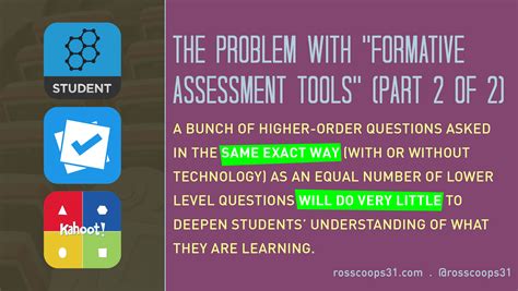 The Problem With “formative Assessment Tools” Part 2 Of 2