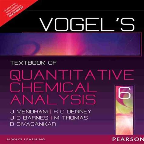 Quantitative Chemical Analysis