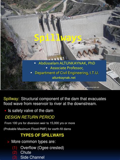 Spillway Spillway Dam
