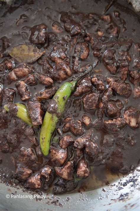 How To Cook Dinuguan Using Sinigang Mix Recipe Dinuguan Recipe Easy