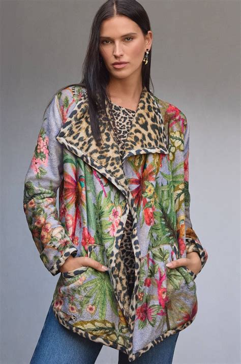 Johnny Was Ruby Reversible Jacket In Eirene Zambezee