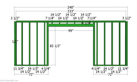 20×20 Gable Shed Free Diy Plans Pdf Download Artofit