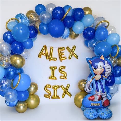 Sonic Balloons Etsy