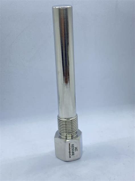 Polished Brass Welded Thermowell Color Metallic Standard