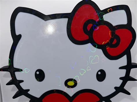 Hello Kitty Lamp With Editable Name By Creartes 3d Makerworld Download Free 3d Models