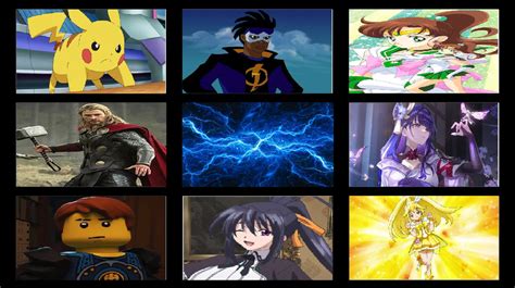 My Fav Lightning Characters By Rivkahohros On Deviantart