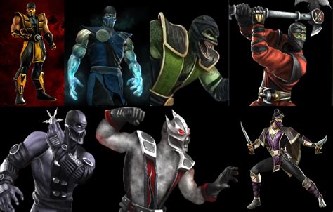 Evolution Of The Klassic Ninjas I Dont Know If This Has Already Been
