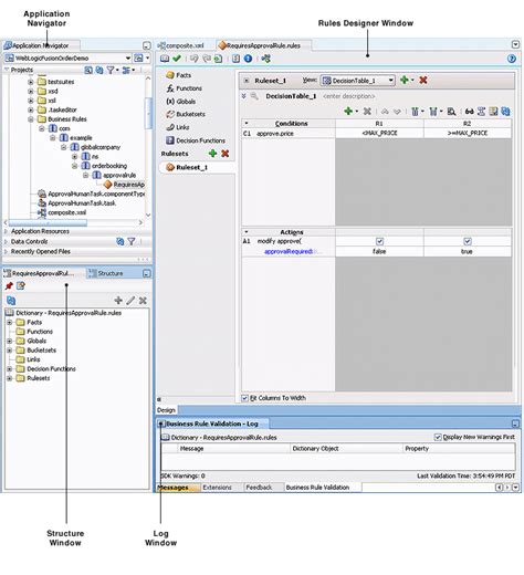 getting started with oracle business rules
