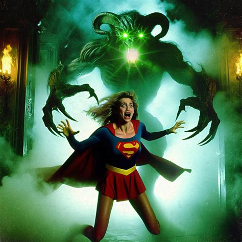 Supergirl Vs Kryptonite Shadow Demon By R G B On Deviantart