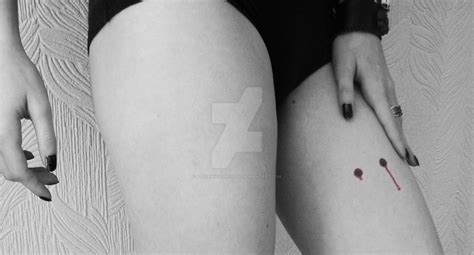 Vampire Thigh Bite By Stefanievonguest On Deviantart
