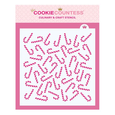 Candy Cane Pattern — The Cookie Countess