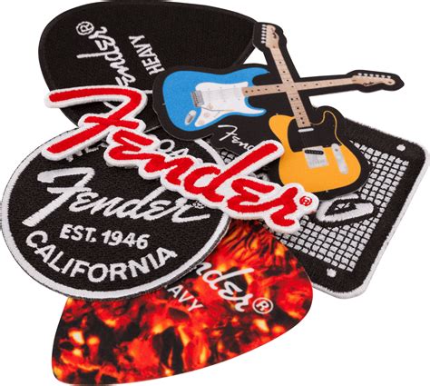 Fender™ Crossed Guitars Patch