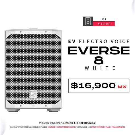 Ev Electro Voice Everse 8 White Bocina Activa Con Bateria