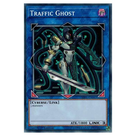Yu Gi Oh Structure Deck Powercode Link Traffic Ghost Common S