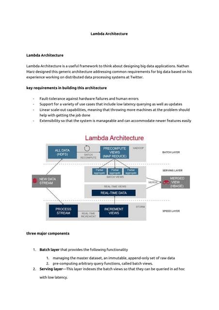Lambda Architecture Pdf