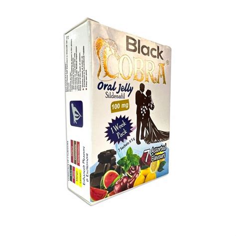 Black Cobra Oral Jelly At Rs 25pack Kamagra Oral Jelly In Mumbai