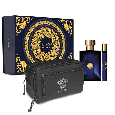 Bộ Nước Hoa Nam Versace Pour Homme Dylan Blue T Set