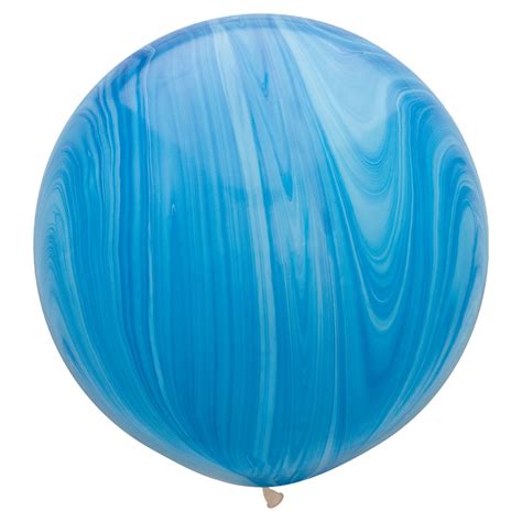 Qualatex 30 Blue Superagate Latex Balloon Bubblegum Direct