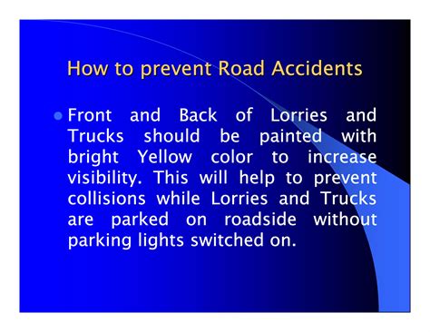 Road Safety Project Powerpoint Presentation Road Safety Ppt Pps Pdf Photos Images Video